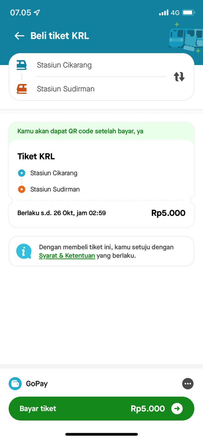 Gojekアプリでチケットを買ってKRLに乗車する方法 | Lili's Indonesia Life