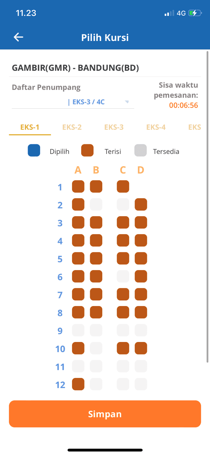 長距離列車「KA Antar Kota」のチケット購入方法 | Lili's Indonesia Life